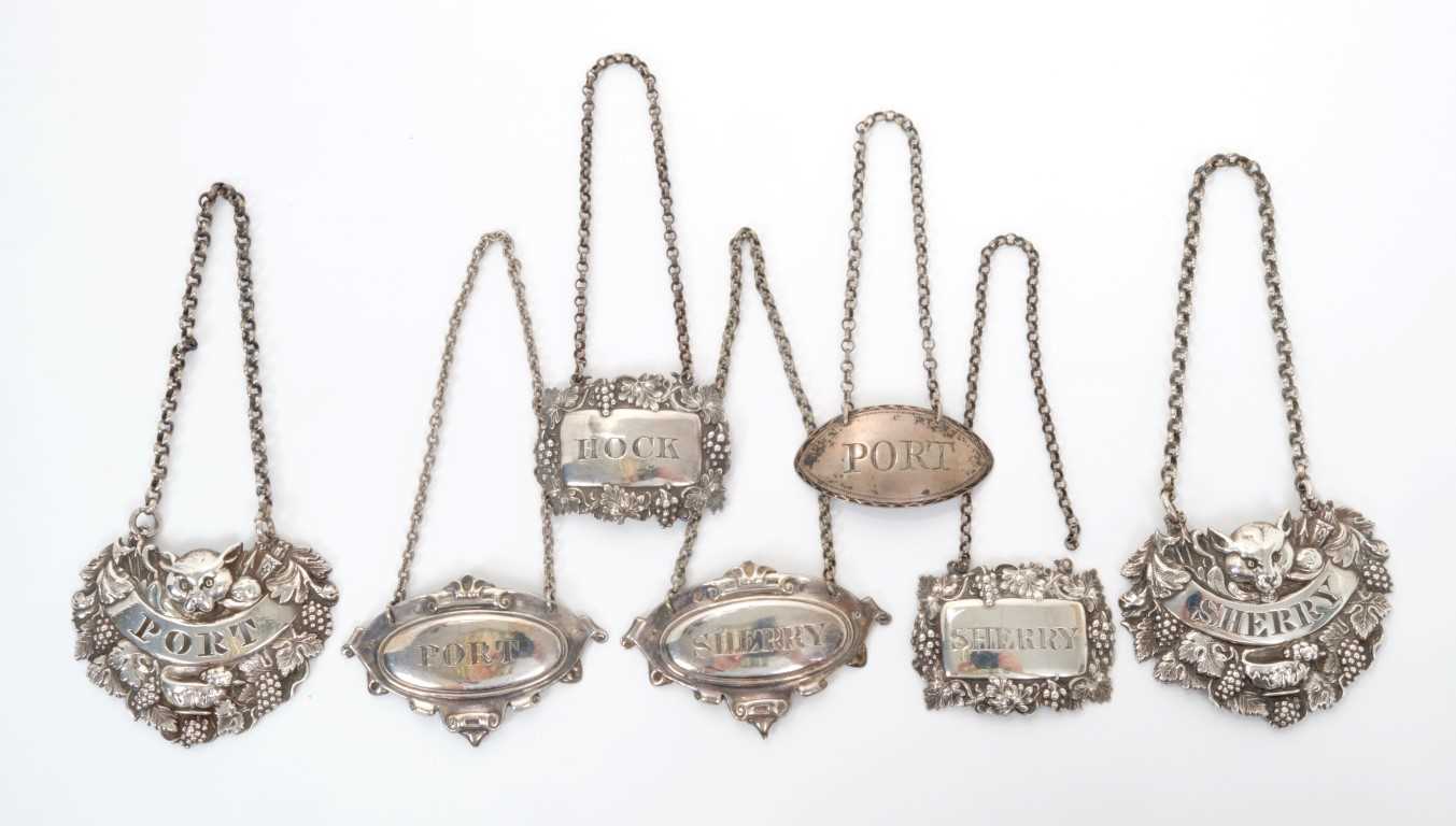 Lot 386 - Collection of 19th century wine labels