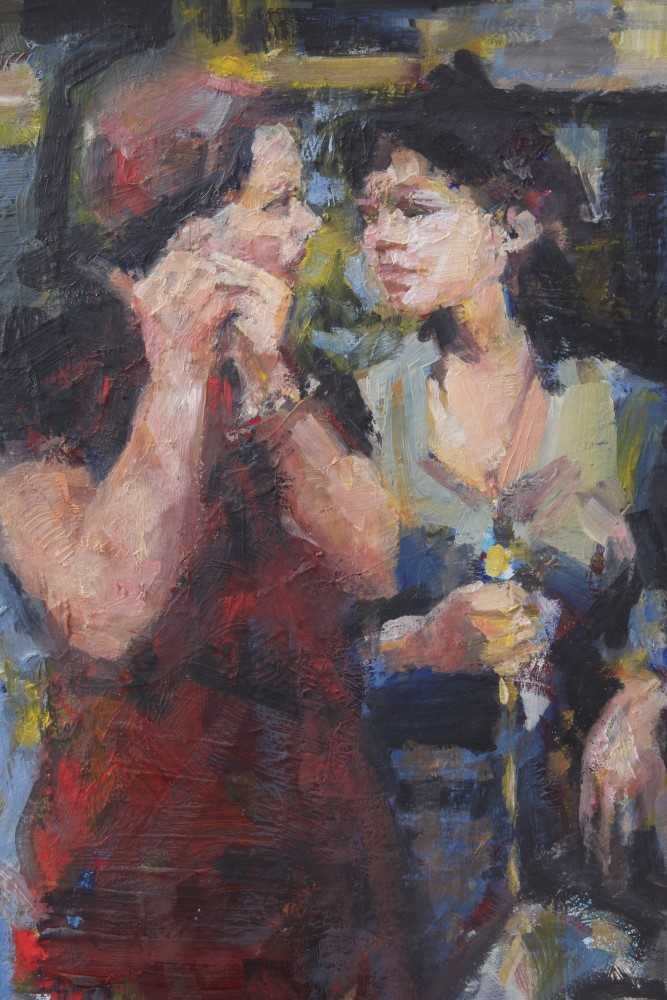 Lot 1168 - Michael Randall (1947-2000) oil on board