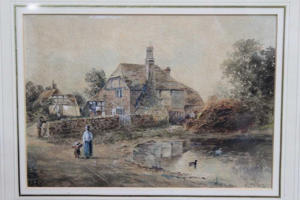 Lot 1447 - Fred Fitch (act.1880-1925) watercolour
