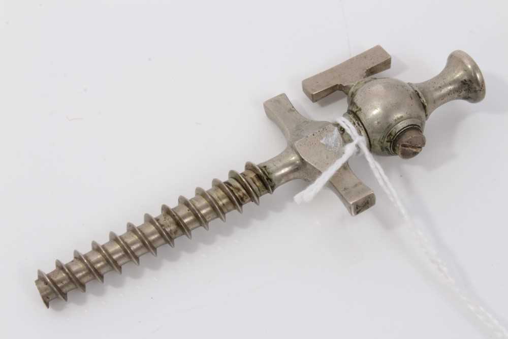 Lot 3765 - Champagne tap, cased