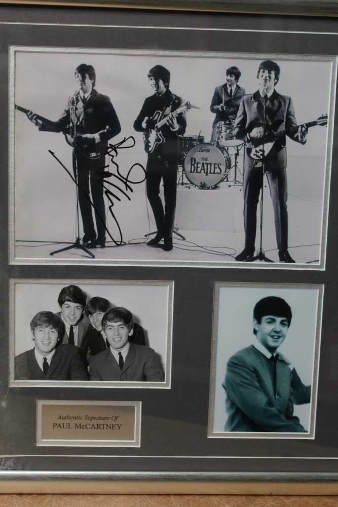 Lot 2468 - Autograph Paul McCartney signed image of