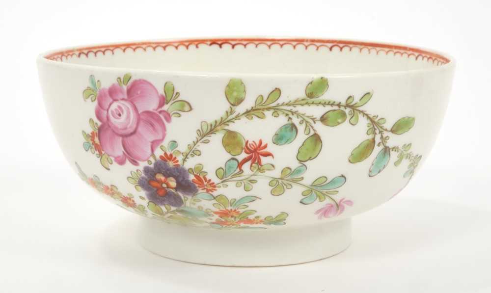 Lot 7 - 18th century Lowestoft Curtis-style bowl