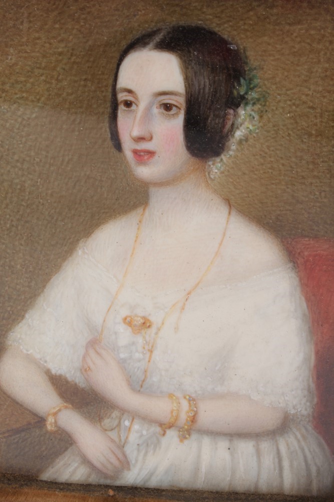 Lot 749 - English School. Circa 1835, portrait