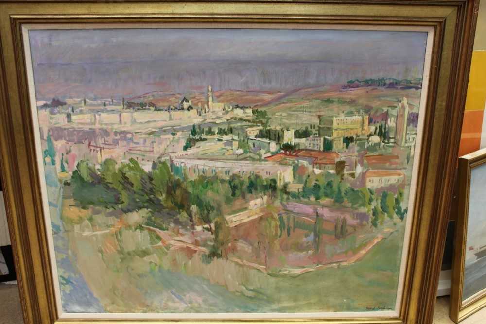 Lot 1116 - David Graham (b. 1926), oil on canvas