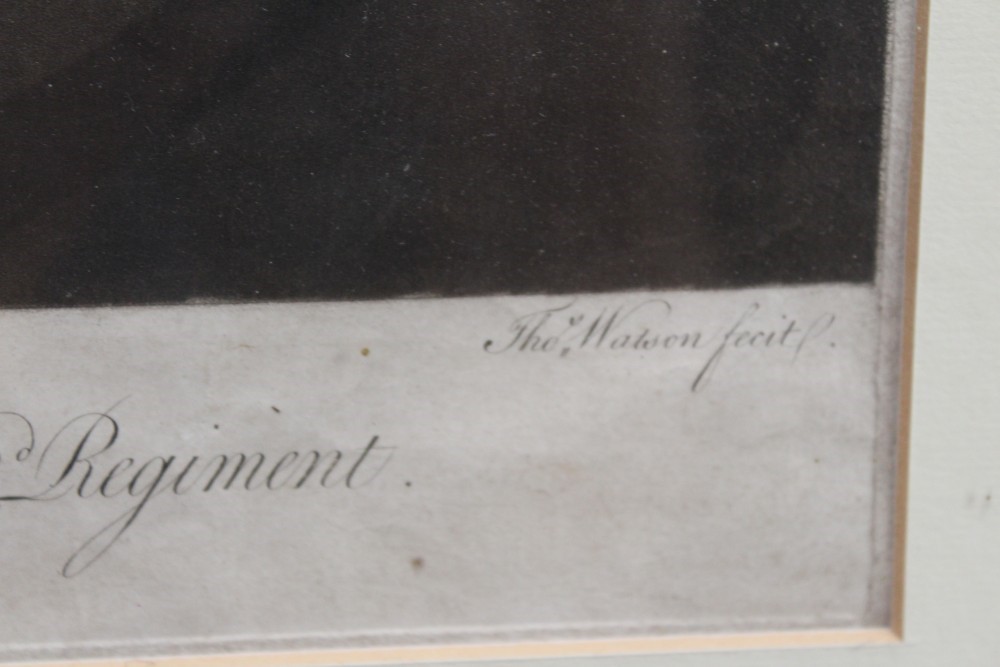 Lot 1195 - Anthony Poggi 18th century mezzotint by