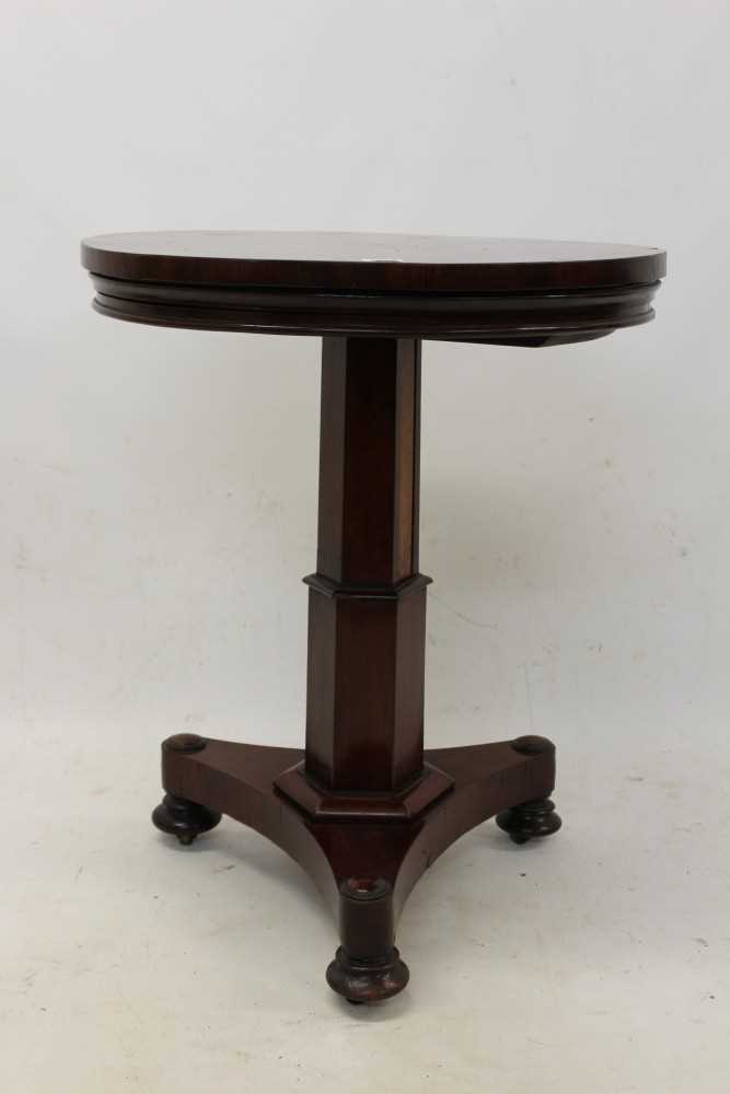 Lot 1388 - Early Victorian mahogany three tier