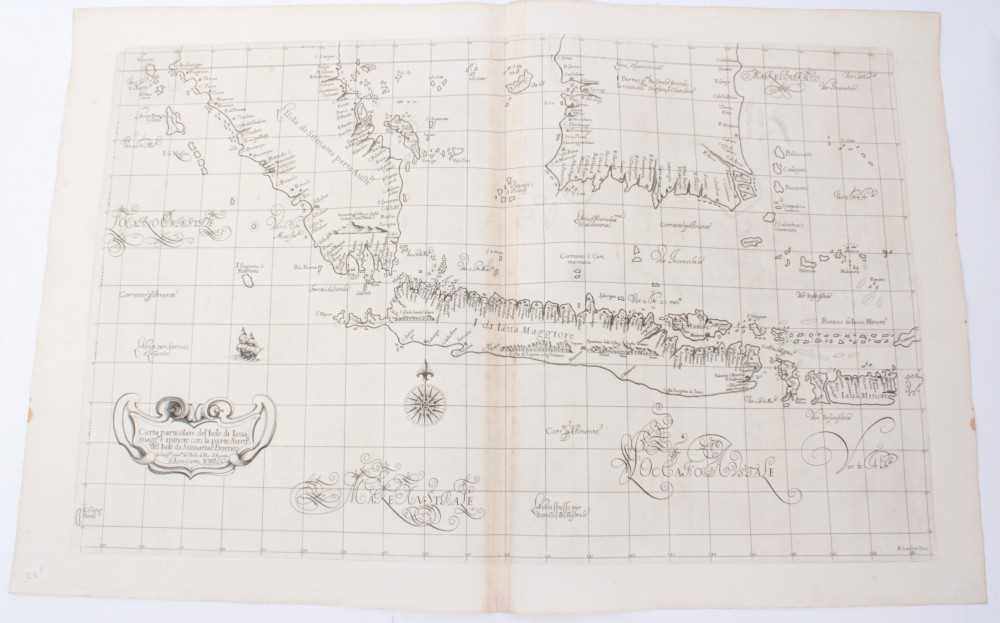 Lot 756 - Sir Robert Dudley (1574-1649) engraved chart