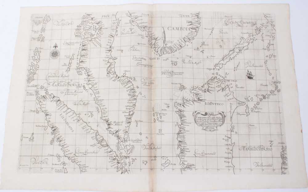Lot 771 - Sir Robert Dudley (1574-1649) engraved chart
