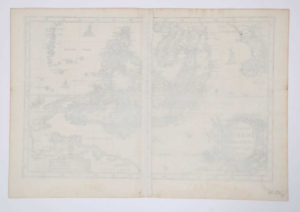 Lot 1030 - Heinrich Scherer (1628-1704), engraved map