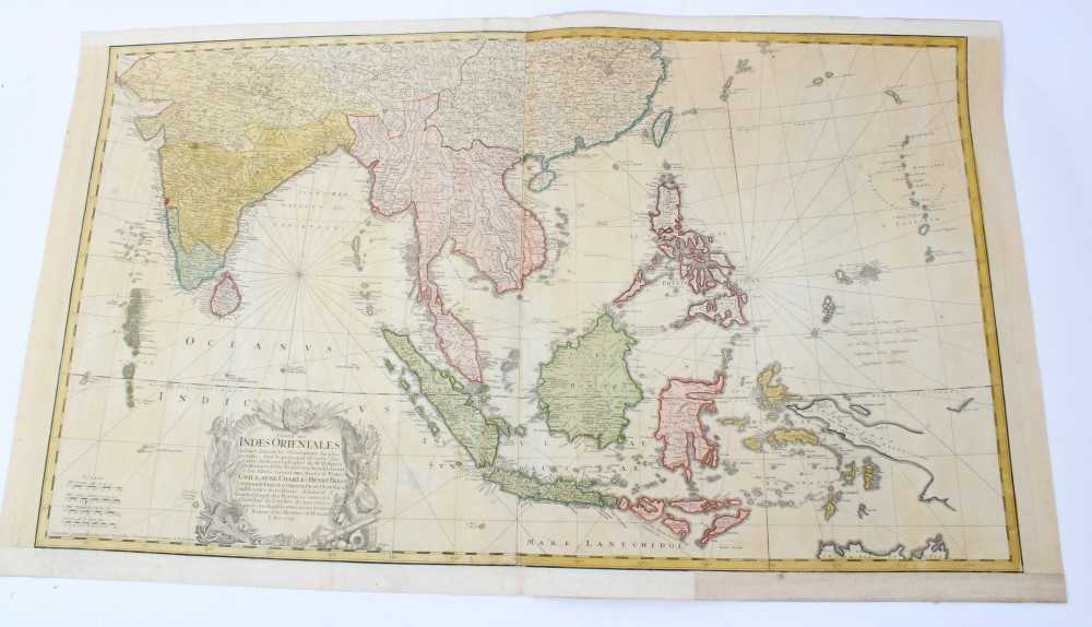 Lot 974 - Homan Heirs (1730-1813), hand-coloured map