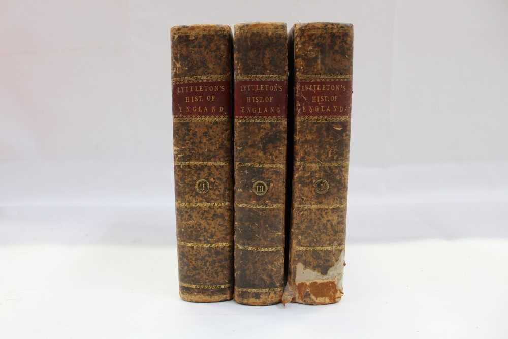 Lot 2487 - George Lyttleton - History of England,