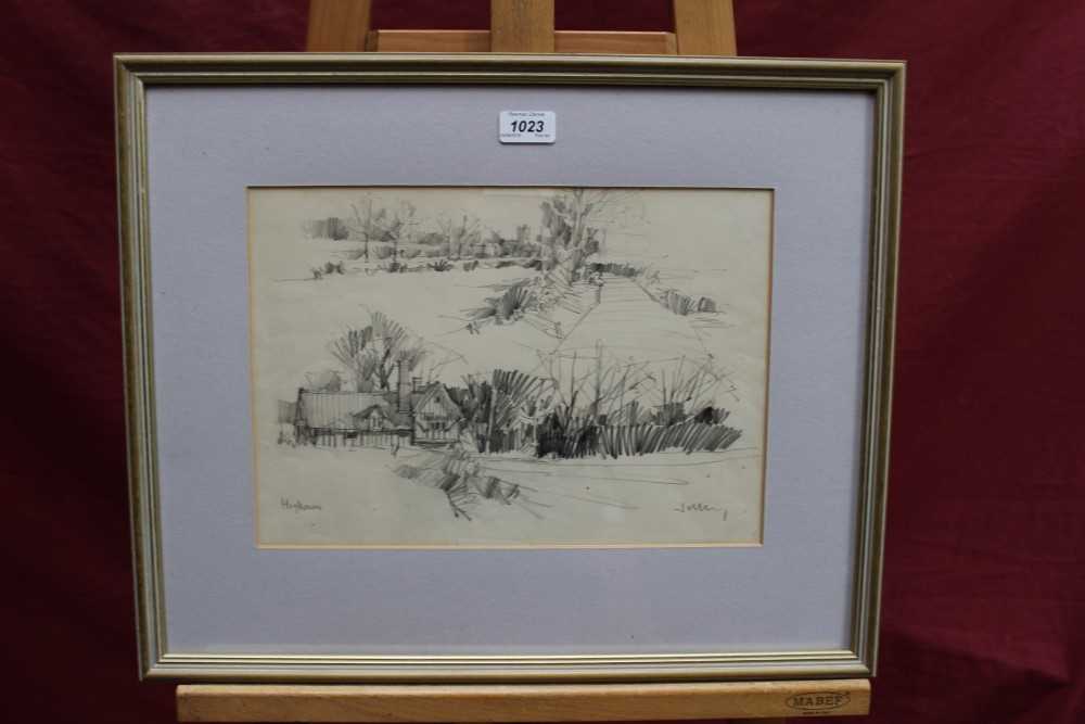 Lot 209 - Terry Jeffrey pencil sketches - Higham