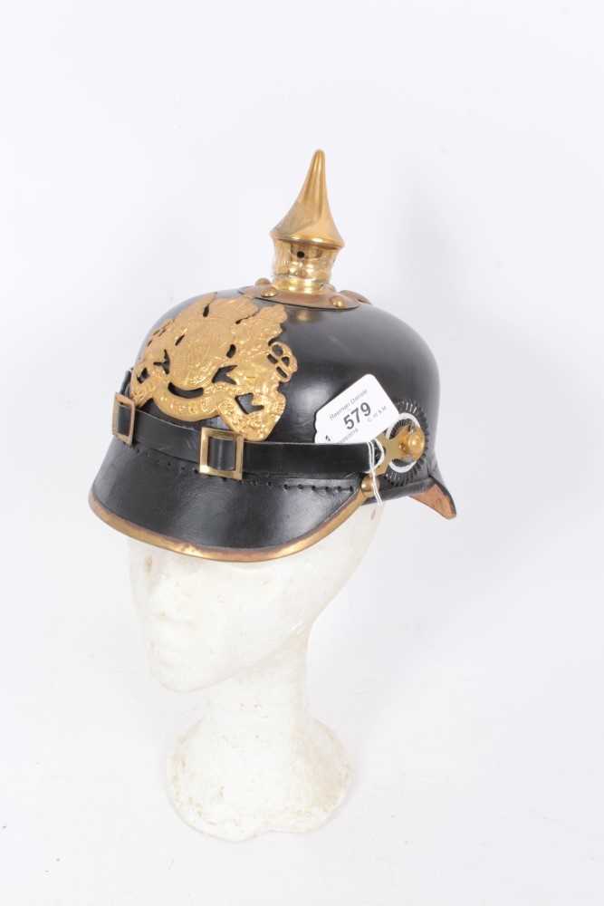 Lot 579 - Reproduction Imperial German Picklehaube