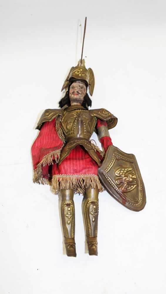 Lot 2860 - Unusual antique puppet in the form of a