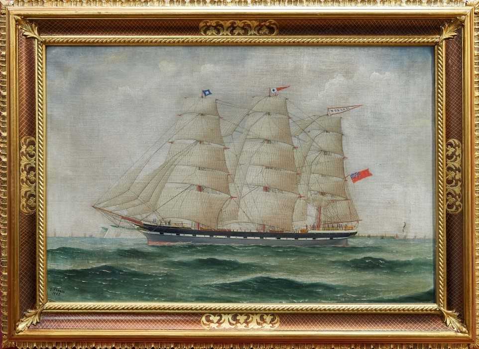 Lot 986 - J. F. Fannen (act.c1880-c.1905) oil on