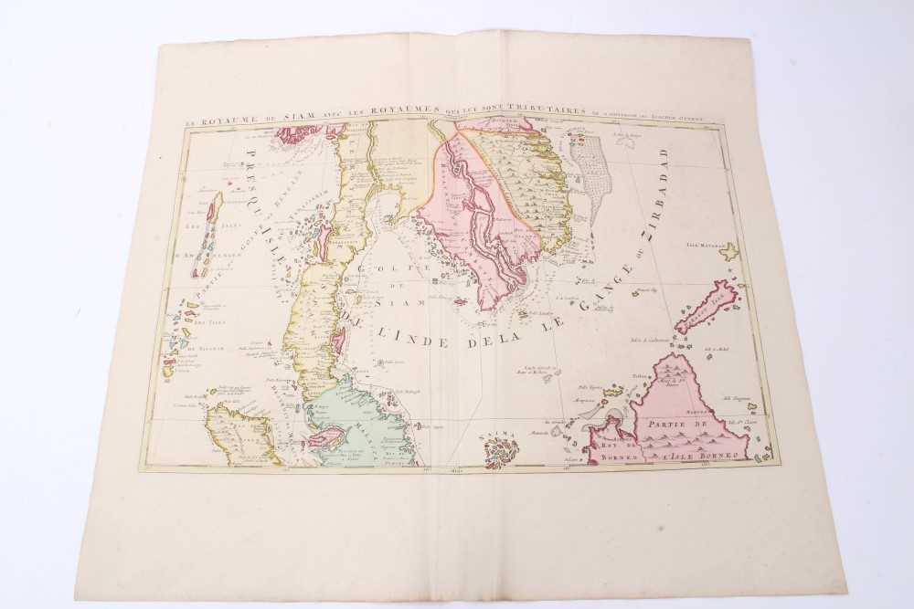 , hand-coloured map - ‘Le Royaume de - auctions & price archive