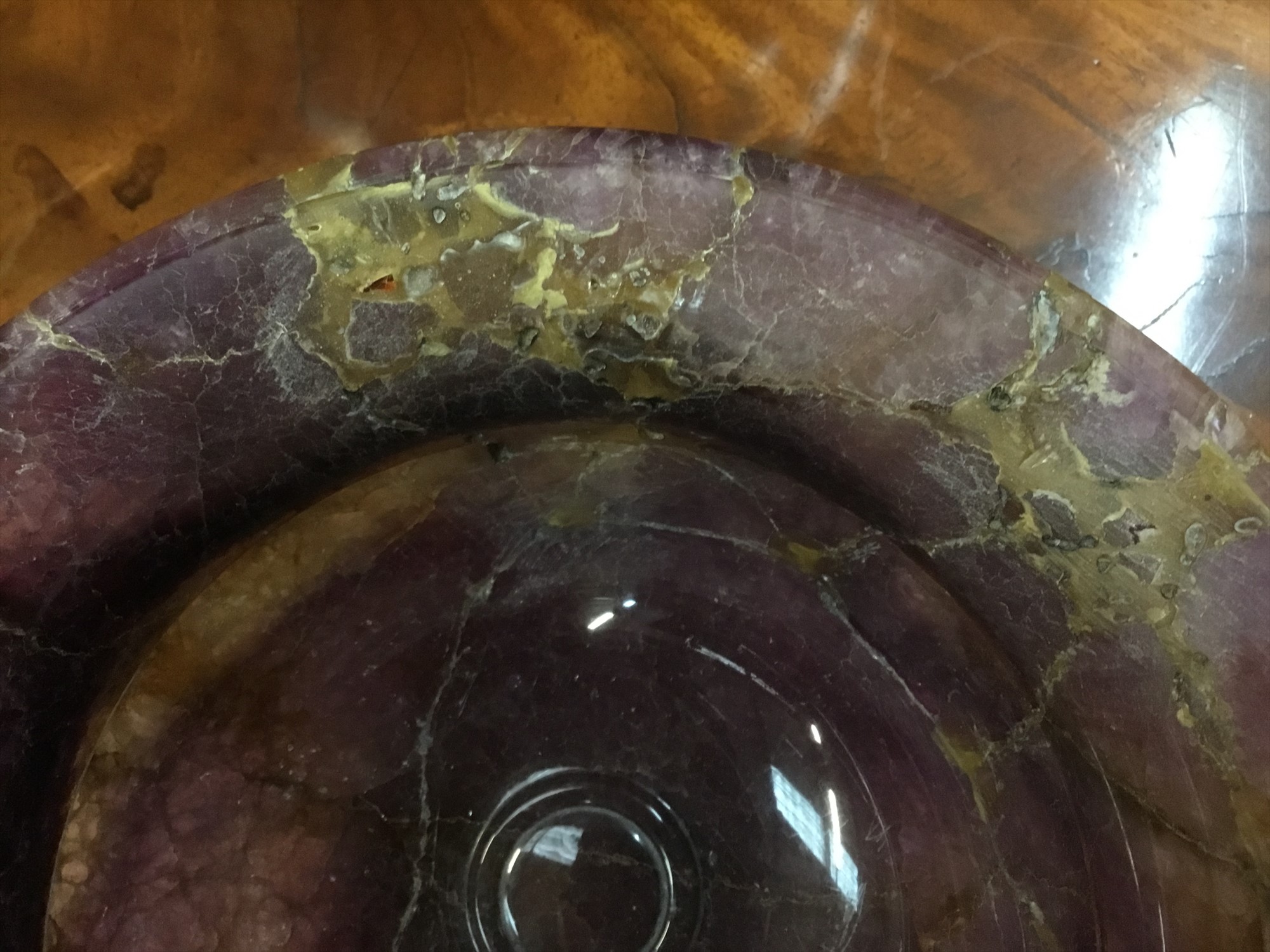 Lot 1131 - Very large, 18th/19th century Blue John