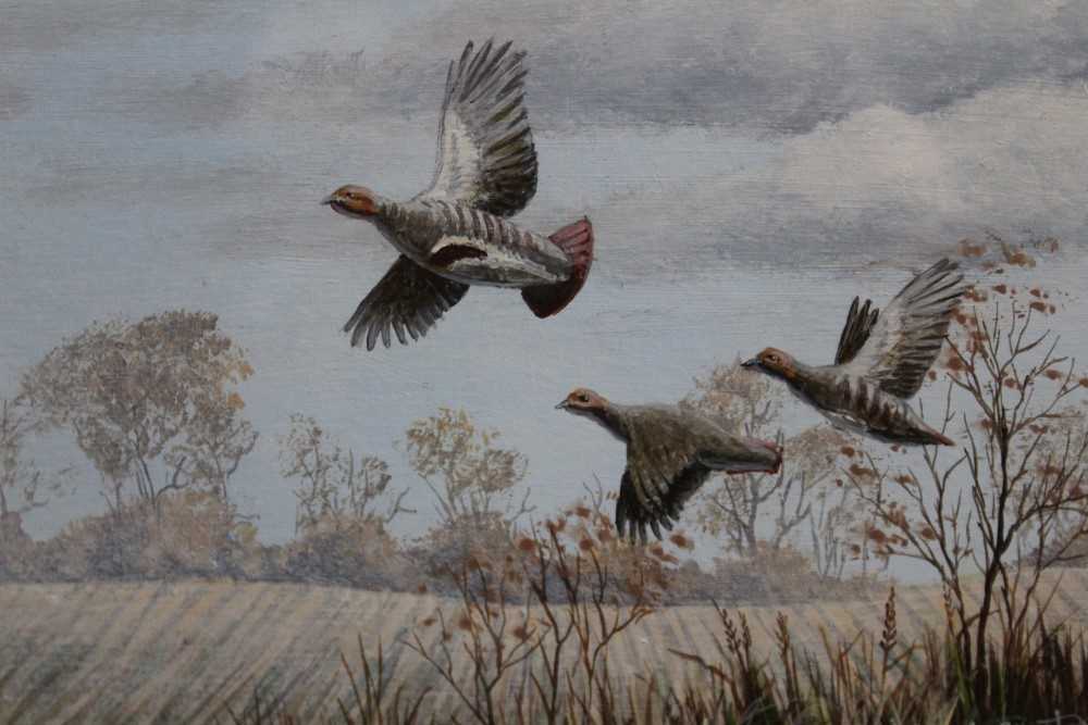 Lot 1552 - Mark Chester pair of acrylic on board