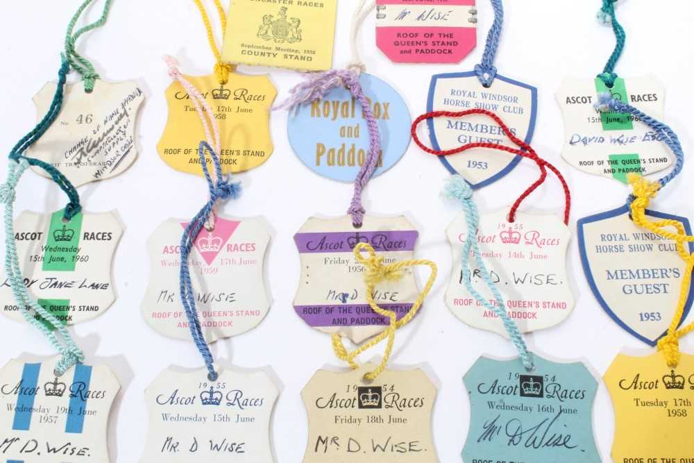 Lot 111 - Collection of 1950s Royal Ascot Royal