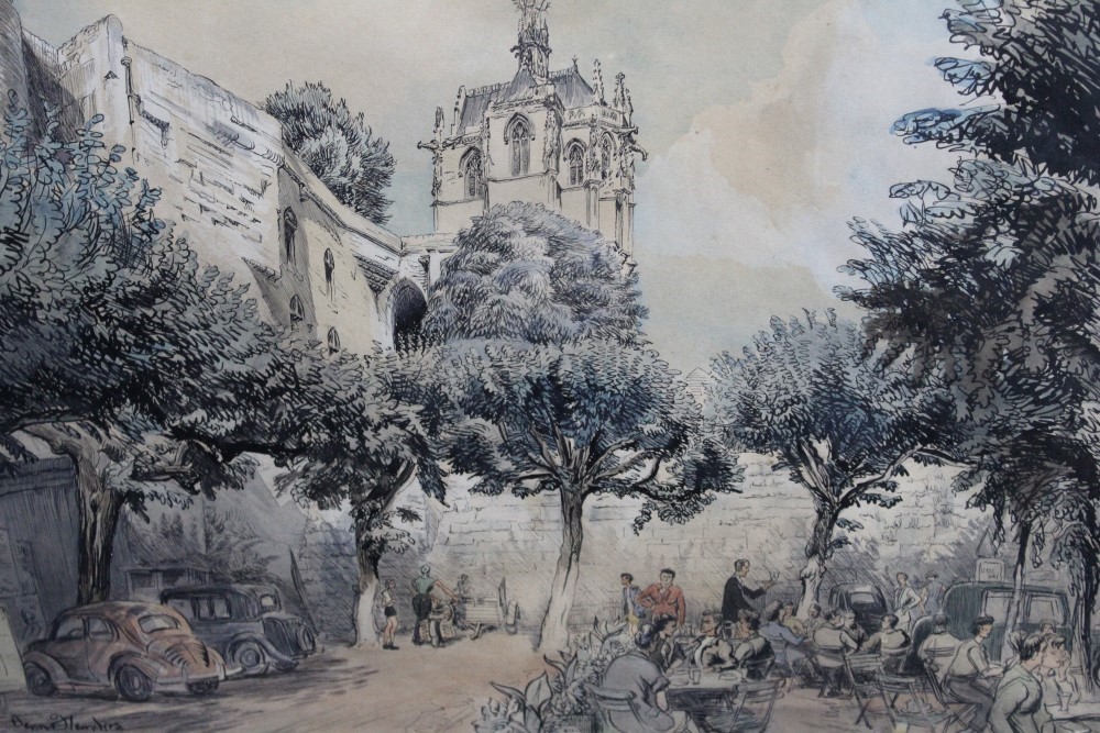 Lot 1556 - Dennis Flanders (1915 - 1994) Watercolour