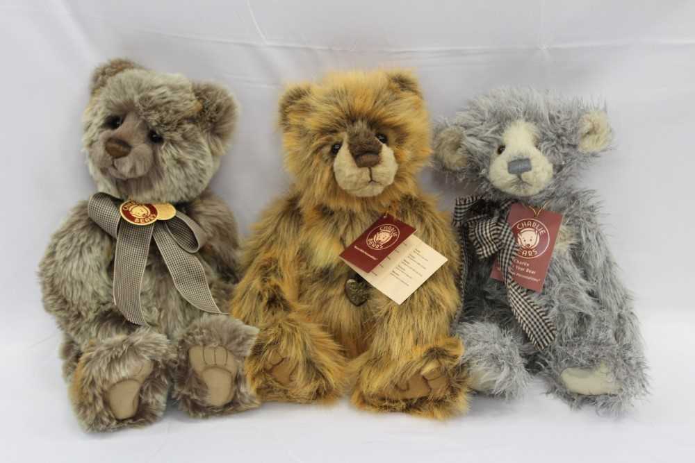 Lot 2776 - Charlie Bears selection including Wojtek,