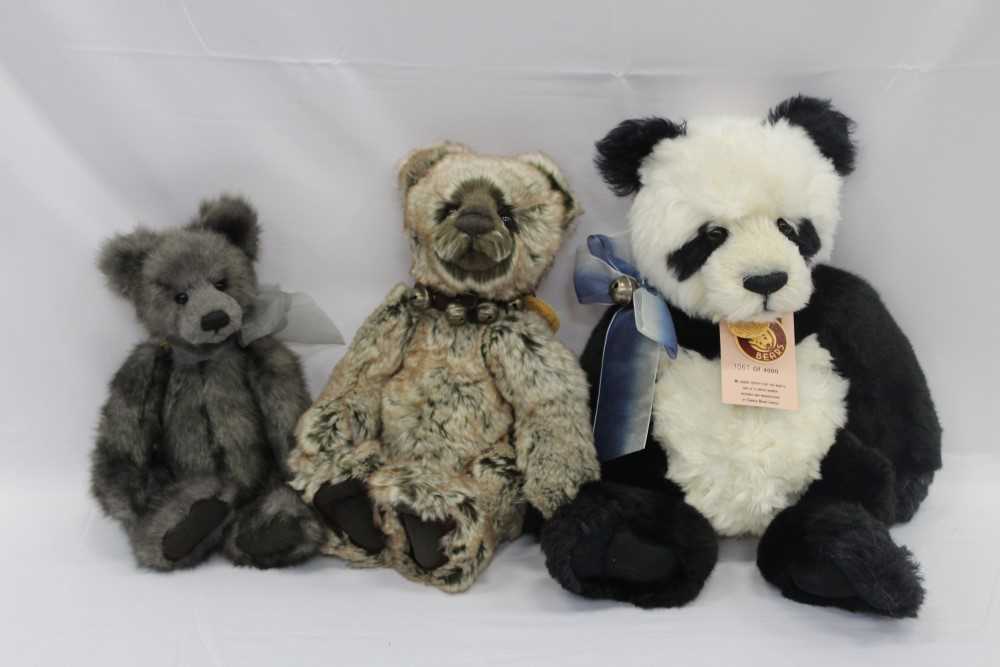 Lot 2777 - Charlie bear selection including Charlie