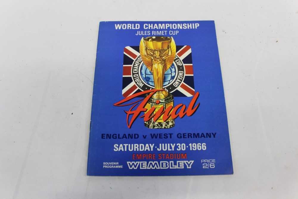 Lot 2664 - Football Programme 1966 World Cup Souvenir