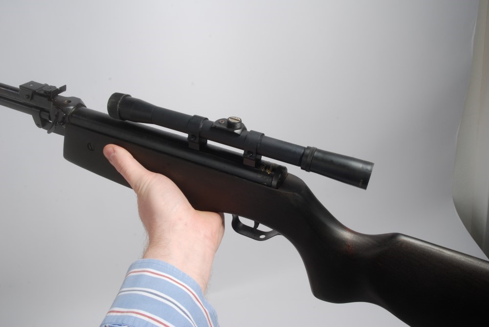 Lot 803 - Relum Tornado 2.22 air rifle with Bisley