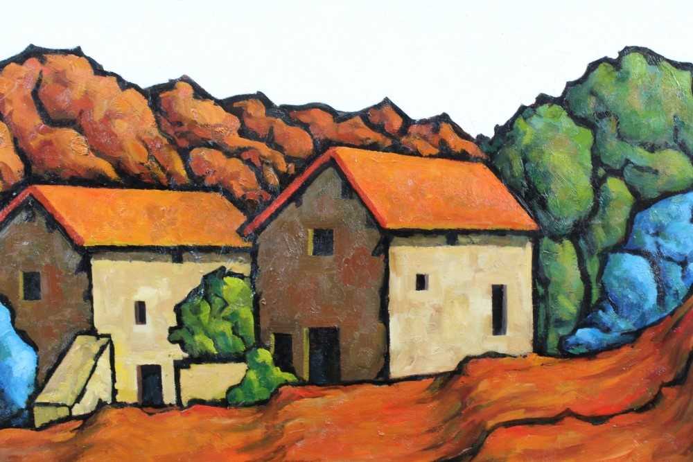 Lot 1062 - Gordon Faulkner (1927-2007) two works, oil