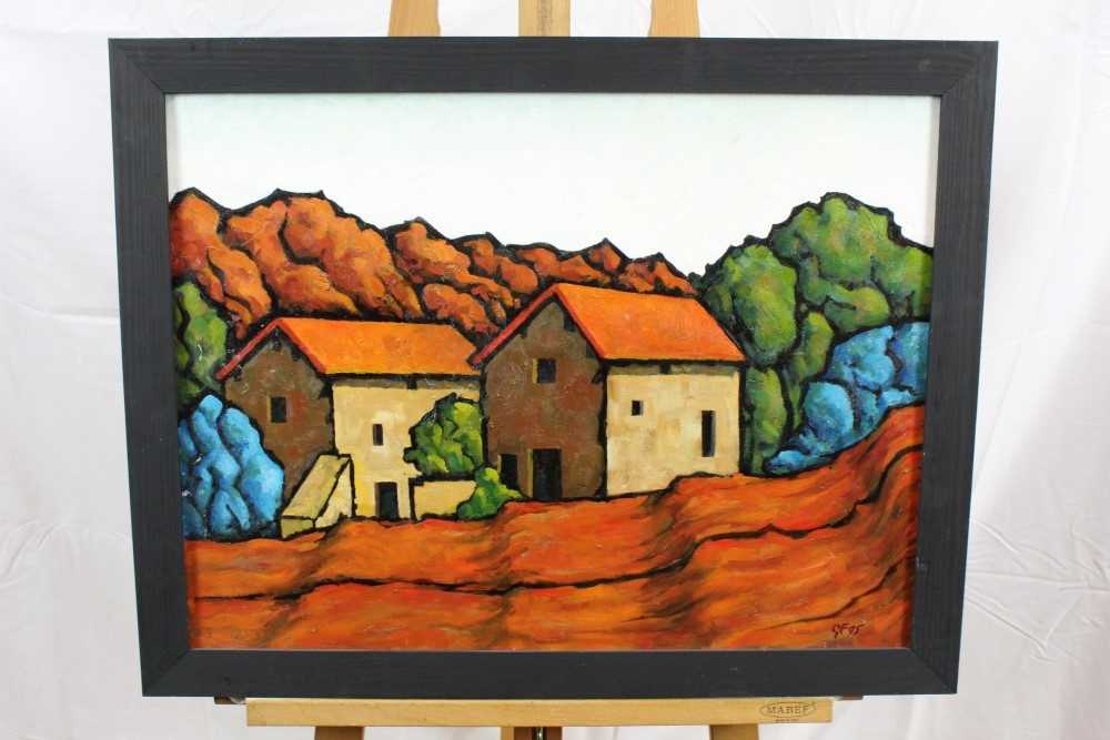 Lot 1062 - Gordon Faulkner (1927-2007) two works, oil