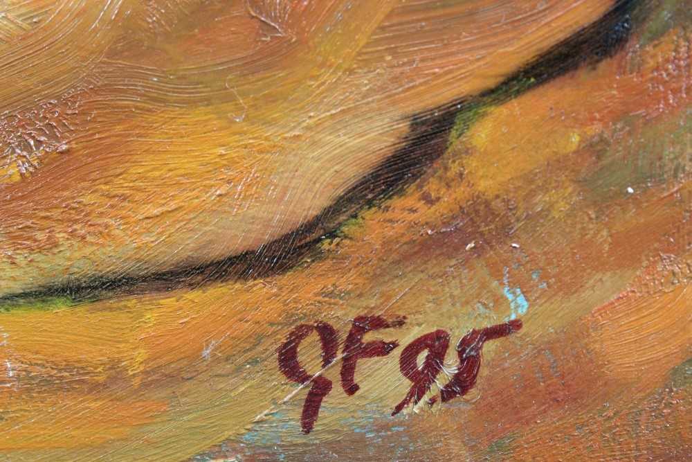 Lot 1062 - Gordon Faulkner (1927-2007) two works, oil