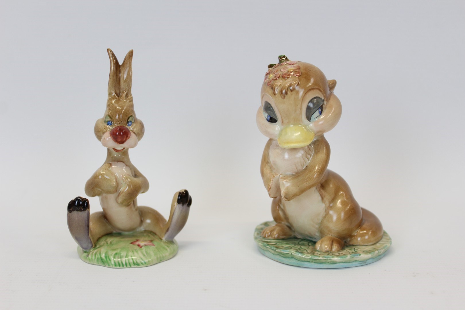 Lot 2189 - Two Beswick David Hand's Animaland figures