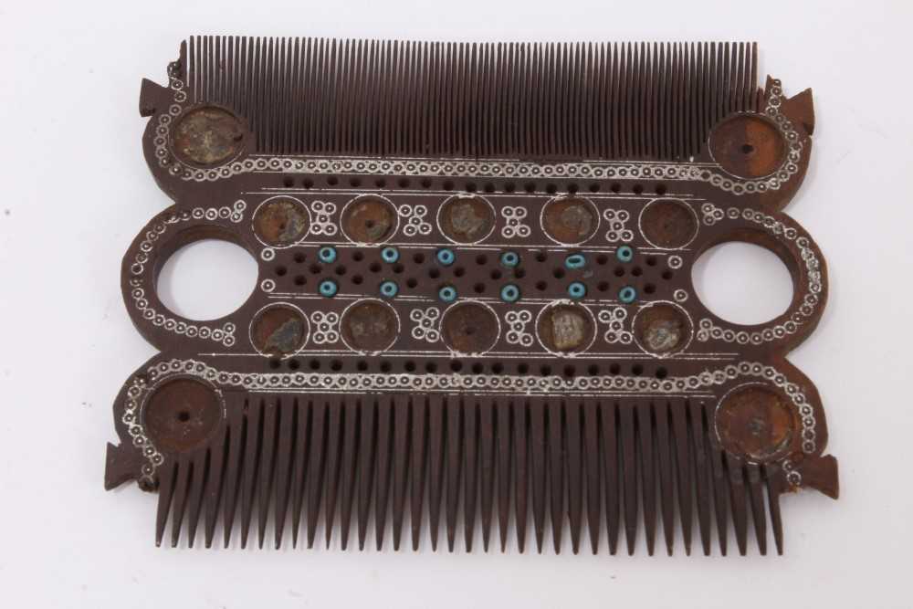 Lot 792 - Good 18th / 19th century Persian carved