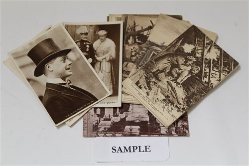 Lot 2442 - Postcards - military First World War