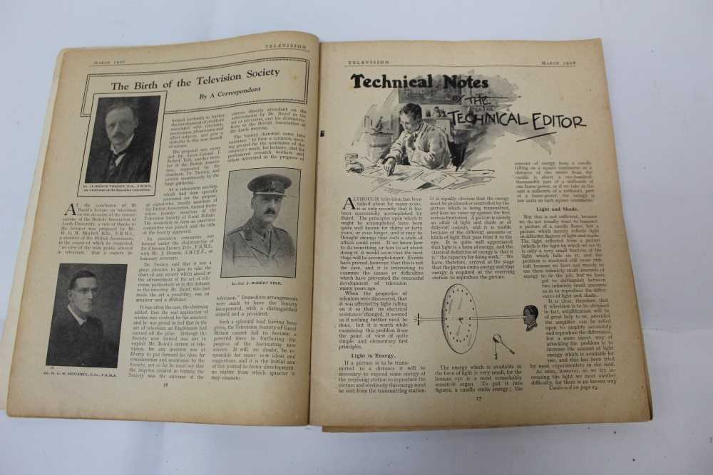 Lot 87 - Television A Monthly Magazine The World's