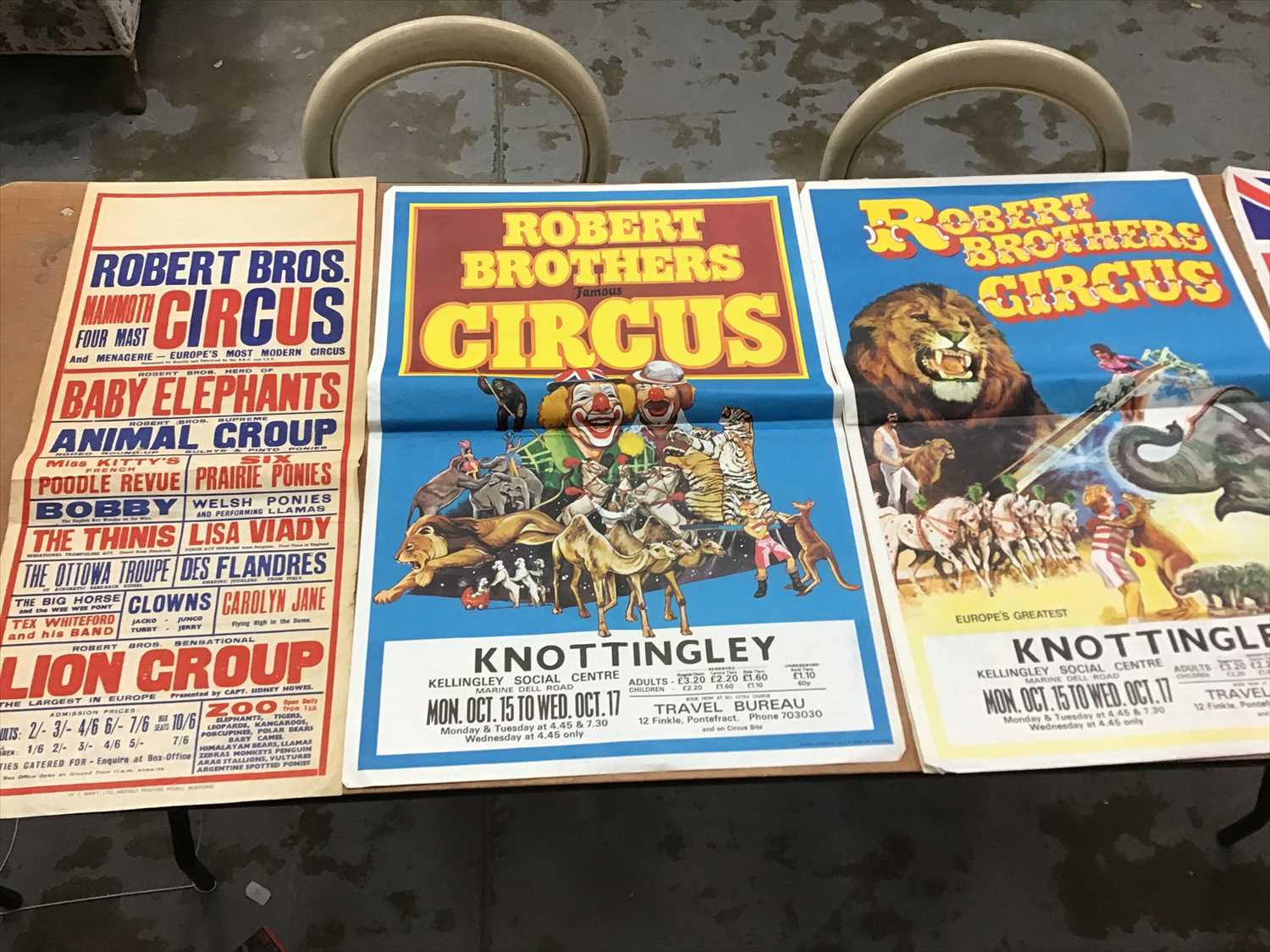 Lot 1171 - Group of Nine Roberts Brothers circus