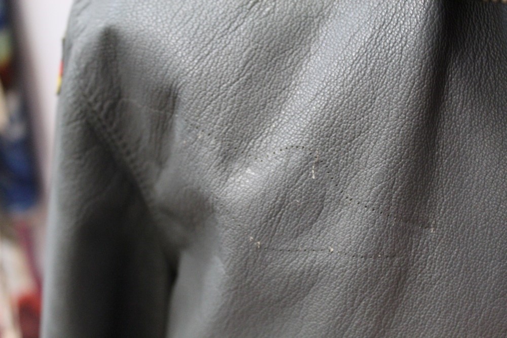 Lot 678 - Cold War Era grey leather German military