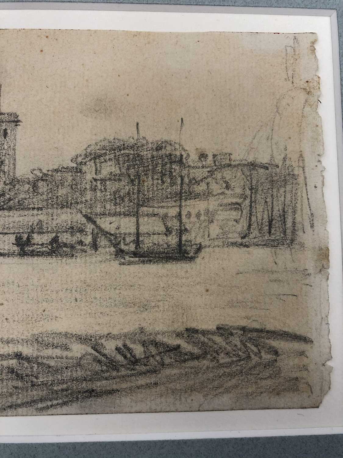 Lot 1022 - John Constable (1776-1837) pencil drawing