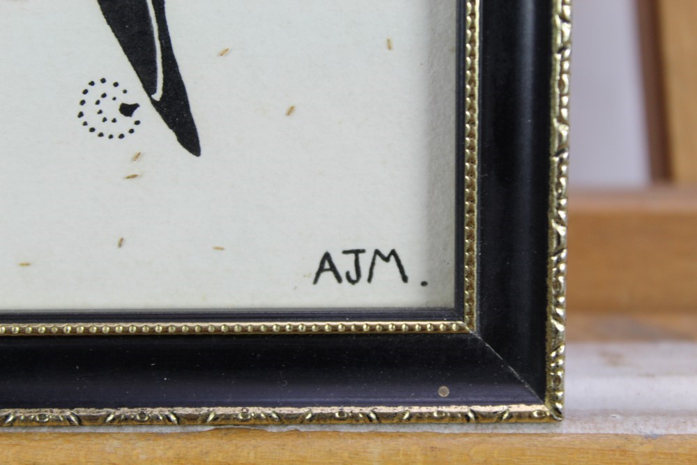 Lot 995 - Joyce Mercer (1896-1965), pen and ink