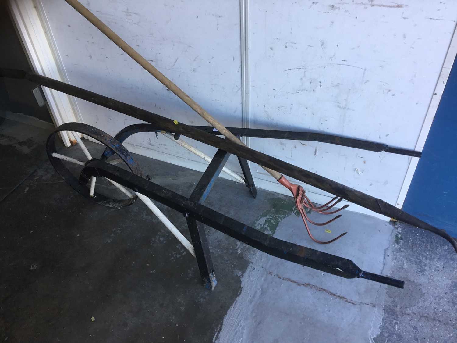 Lot 1070 - Antique welsh slate barrel, British Rail