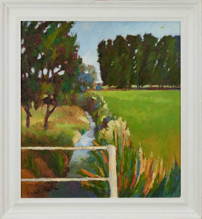 Lot 1059 - David Britton , contemporary, oil on board