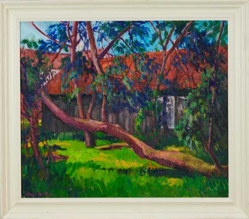 Lot 1060 - David Britton , contemporary, oil on board