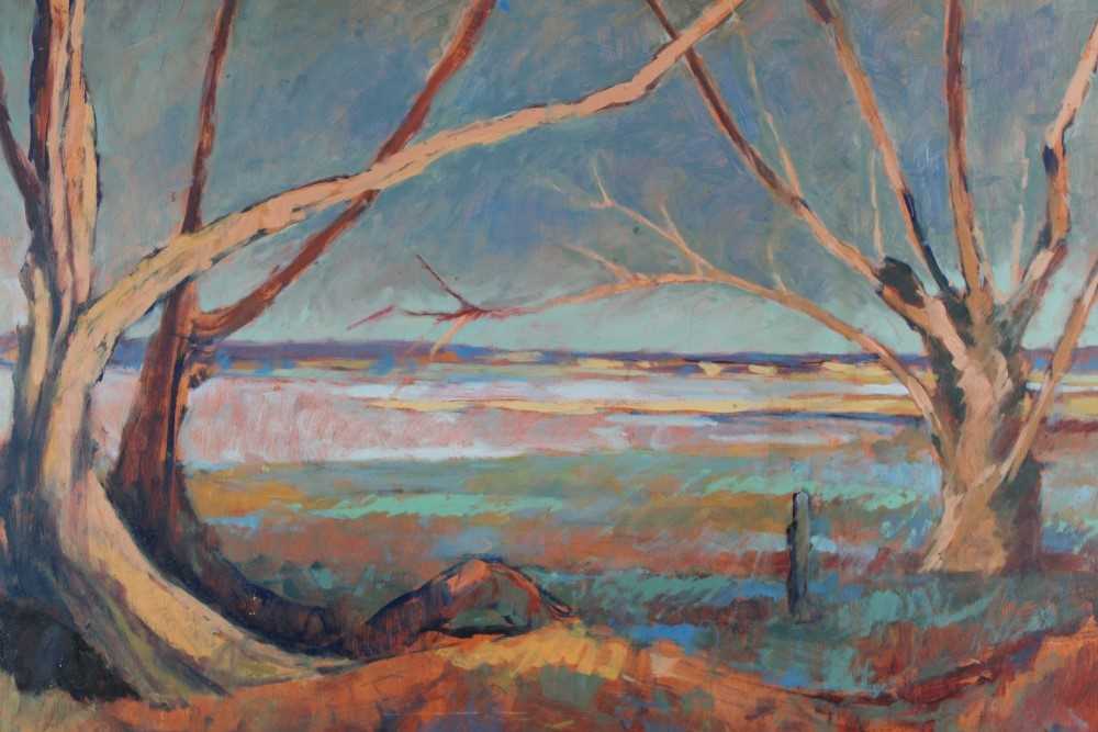 Lot 1061 - David Britton , contemporary, oil on board