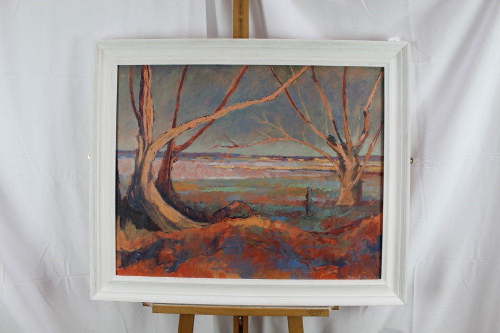 Lot 1061 - David Britton , contemporary, oil on board