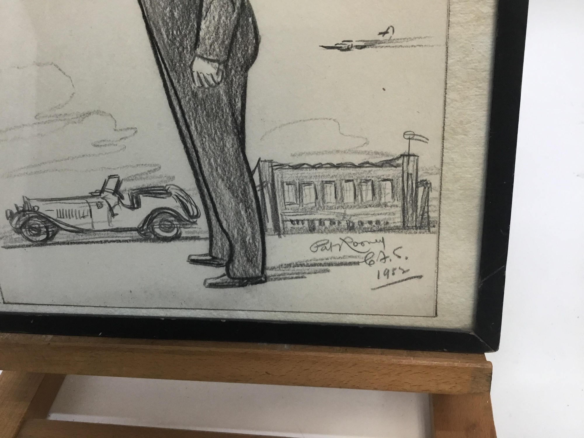 Lot 136 - Collection of nine Pat Rooney WWII pencil