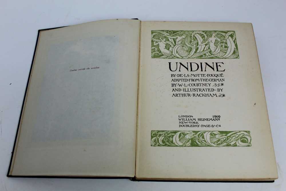 Lot 1100 - Arthur Rackham - Undine, first edition, and