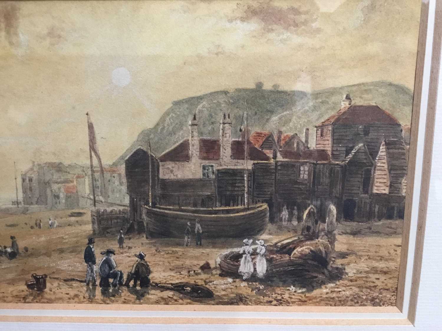 Lot 124 - John Sharpe (19th century) watercolour