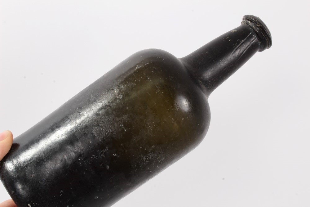 Lot 48 - 18th century glass bottle