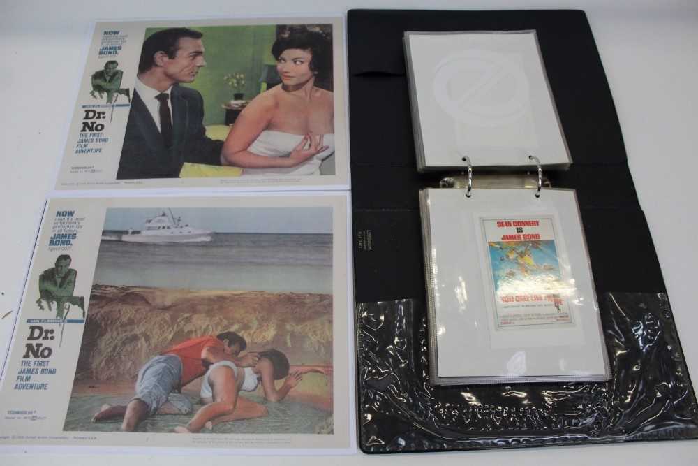 Lot 1121 - James Bond 007 posters, lobby cards and