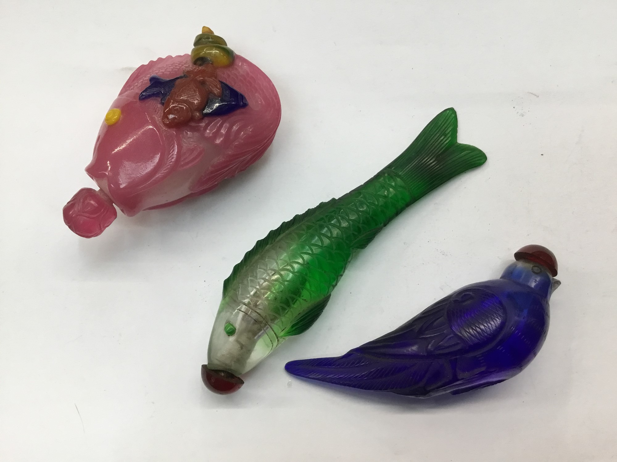 Lot 232 - Collection of ten Chinese snuff bottles in